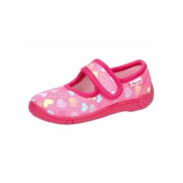 Lico Hausschuh "Cookie Girl" in Rosa | Gr.: 26