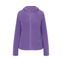 Swirly Damen Fleecejacke in Violett | Gr.: XXL