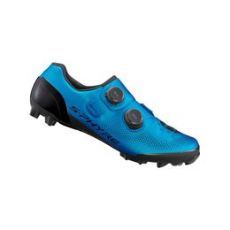 Shimano Rennrad - Fahrradschuhe SH-XC903 S-PHYRE WIDE in blau | Gr.: 43