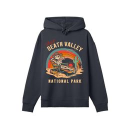 F4NT4STIC Hoodie US National Parks Visit Death Valley in off black | Gr.: XS