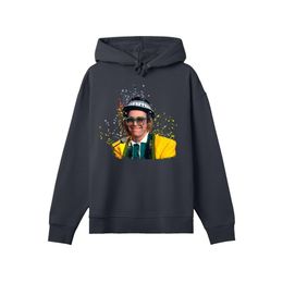 F4NT4STIC Hoodie TV Times Elton John At The Piano 1977 in off black | Gr.: L