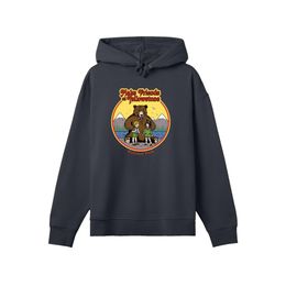 F4NT4STIC Hoodie US National Parks Make Friends At Yellowstone in off black | Gr.: XS