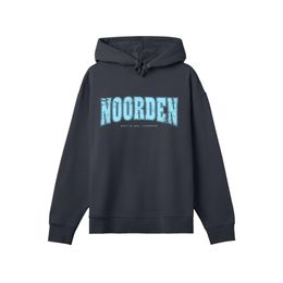 F4NT4STIC Hoodie Oversized Shirt Knut & Jan Noorden Collegiate in off black | Gr.: XS