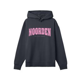 F4NT4STIC Hoodie Oversized Shirt Knut & Jan Noorden Collegiate in off black | Gr.: S