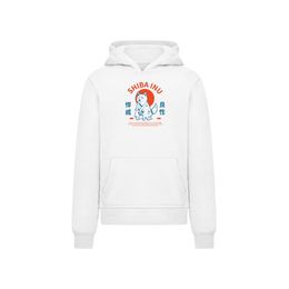 F4NT4STIC Hoodie Japanischer Shiba Inu Hund in weiß | Gr.: 122/128