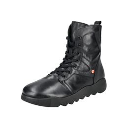 Softinos Stiefelette in Schwarz/Schwarz | Gr.: 37