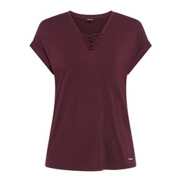Bruno Banani T-Shirt in bordeaux | Gr.: 36-38