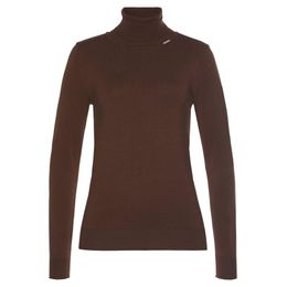 Bruno Banani Rollkragenpullover in braun | Gr.: 48/50