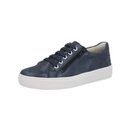 SOLIDUS Schn&uuml;rhalbschuh Harper 014 in blau | Gr.: 42