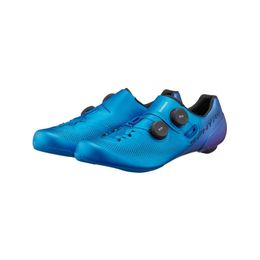Shimano Rennrad- Fahrradschuhe RC903 S-PHYRE, WIDE in blau | Gr.: 47