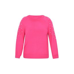NAEMI Women Plus Size Sweater in pink | Gr.: XXL