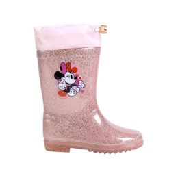 Cerda Gummistiefel Disney Minnie Mouse mit Glitzer in Rosa | Gr.: 27