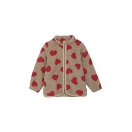 CeLaVi Pl&uuml;schjacke CETeddy Fleece Jacket in Rot | Gr.: 120