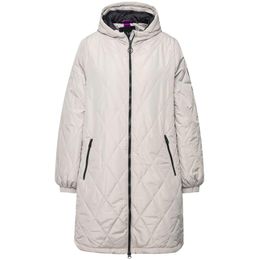 Ulla Popken Mantel in mittelgrau | Gr.: 62/64