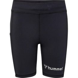 Hummel Leggings Hmlrun Laufen Kinder in BLACK | Gr.: 164
