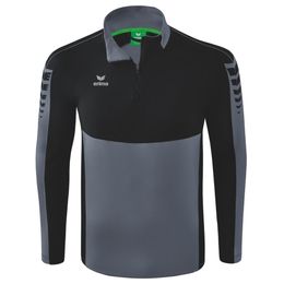 Erima Kinder Sweatshirt "Six Wings Trainingstop" in Grau | Gr.: 128