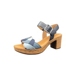 Gabor Plateau Sandaletten in Blau | Gr.: 39