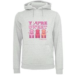 F4NT4STIC Hoodie Valentinstag You're Sweet Gummy Bears in grau meliert | Gr.: XL
