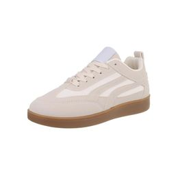 Ital-Design Freizeitschuh in Beige | Gr.: 36