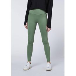 Detto Fatto Yoga Leggings im Wende-Design in Grün | Gr.: 40-42
