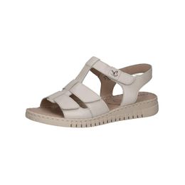 Caprice Leder-Sandalen in Creme | Gr.: 39