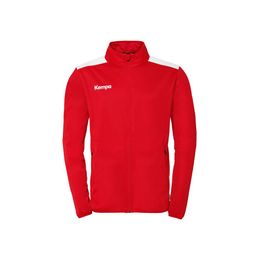 Kempa Trainingsjacke Emotion 27 Poly Jacke in rot/wei&szlig; | Gr.: 140