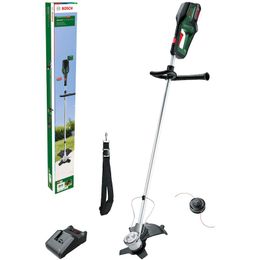 Bosch Home and Garden BOSCH HOME & GARDEN Akku-Rasentrimmer »AdvancedBrushCut 36V-23-750« mit Aku 36V/2, 0 Ah Grün Kabellose Flexibilität – Kompatibel mit dem 36V POWER...