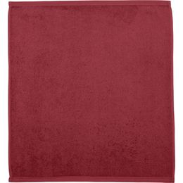 Geschirrtuch Ross "Küchen-Frottiertuch, 50x50 cm", rot (vino), B:50cm L:50cm, 100% Baumwolle, Geschirrtücher, vielseitig einsetzbarer Küchenhelfer aus 100% Baumwolle, unifarben