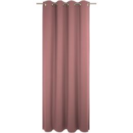 Vorhang WIRTH "Dim out", lila (flieder), B:142cm H:315cm, Polyester, Gardinen, nach Maß