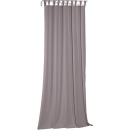 Vorhang WIRTH "Sunday", lila, B:142cm H:165cm, Baumwolle, Polyester, Gardinen, nach Maß