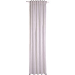 Gardine HOMING "Sofie" Gr. 1, wei&szlig;, B:140cm H:245cm, Obermaterial: 100% Polyester, Gardinen, Gardine, Fertigschal