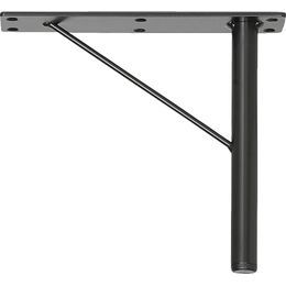 M&ouml;belfu&szlig; HAMMEL FURNITURE "Mistral / Mistral Kubus Bein, St&uuml;tzfu&szlig;", schwarz, H:20cm &Oslash;:2cm, Stahl, M&ouml;belf&uuml;&szlig;e, M&ouml;belfu&szlig;, Metall, in mehreren Farben, H&ouml;he: 20 cm