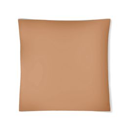 Kissenbezug Irisette "Paris 8000", beige (sienna), B:80cm L:80cm, Mako-Satin, Obermaterial: 100% Baumwolle, Kissenbezüge, Hochwertige Premium Kissenbezug
