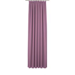 Vorhang WIRTH "Newbury", lila (flieder), B:130cm H:255cm, Baumwolle, Polyester, Gardinen, nach Maß