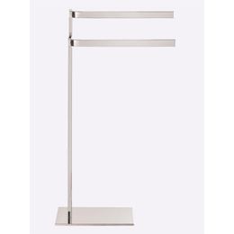 Badaccessoire-Set HEINE HOME, silber (silberfarben), Chrom, Badaccessoires-Sets