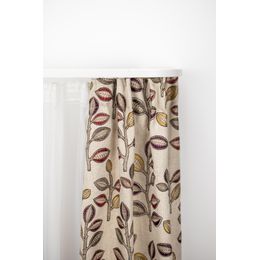 Gardinenschiene Garesa "Kunststoffschiene CREDO", weiß, B/L: 220cm, 3 läufig, Kunststoff, Gardinenstangen, Kunststoffschiene 3-läufig seitlich mit Rundbögen, Deckenmontage