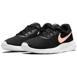 Sneaker Nike Sportswear "TANJUN", Gr. 36,5, rosa (schwarz, roségoldfarben), Textil, Schuhe