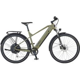 E-Bike Prophete "Stack 2.0" Gr. 52, grau (moosgrau, schwarz), Elektrofahrräder, 52cm, 29 Zoll (73,66cm), Topseller