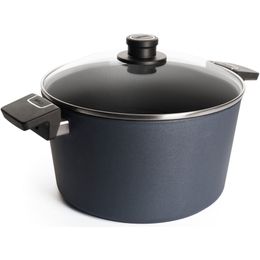 Kochtopf WOLL MADE IN GERMANY "Diamond Lite", grau (anthrazit), H:18,5cm Ø:28cm, Töpfe, Induktion, Made in Germany