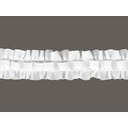 Kräuselband GERSTER "Universal-Kräuselband, 21mm, weiß" Gr. 1, weiß, B:2,1cm L:500cm, Polyester, Gardinenbefestigungen