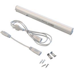 Briloner Leuchten LED Unterbauleuchte "2379046 TOOK", grau (alu, chrom), Leuchten, LED Lichtleiste, 31,3x2,2x3cm, Weiß, 4W, Küche, Schrank, Unterschrank