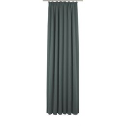 Vorhang WIRTH "Torbole", blau (petrol), B:132cm H:325cm, Baumwolle, Polyester, Gardinen, nach Maß