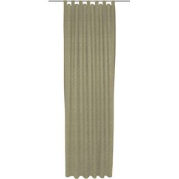 Vorhang WIRTH "Trondheim B", gelb (ocker), B:132cm H:375cm, Polyacryl, Gardinen, nach Maß