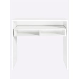 Schreibtisch HEINE HOME, weiß, B:100cm H:88cm T:40cm, Tische