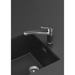 Küchenarmatur Schock "SC90", braun (twilight), B:20,5cm H:17,8cm, Armaturen, Hochdruck, Festauslauf
