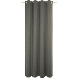 Vorhang WIRTH "Trondheim B", grau (taupe), B:132cm H:205cm, Polyacryl, Gardinen, nach Maß