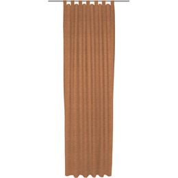 Vorhang WIRTH "Trondheim B", orange (terra), B:132cm H:335cm, Polyacryl, Gardinen, nach Maß