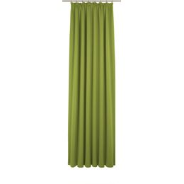 Vorhang WIRTH "Newbury", grün, B:130cm H:365cm, Baumwolle, Polyester, Gardinen, nach Maß