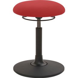 mayer Sitzmöbel Sitzhocker MAYER SITZMÖBEL "1166", rot (kirschrot), B:40 T:40, 100% post-consumer recyceltes Polyester, Hocker, Pendelhocker 1166