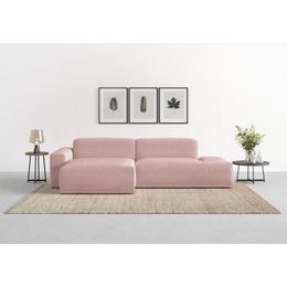 Trendmanufaktur "Braga, mit hochwertigem Kaltschaum, L-Form, in Cord erh&auml;ltlich" modernes Sofa, Couch mit hohem Sitzkomfort, 275/72/160 cm (B/H/T)